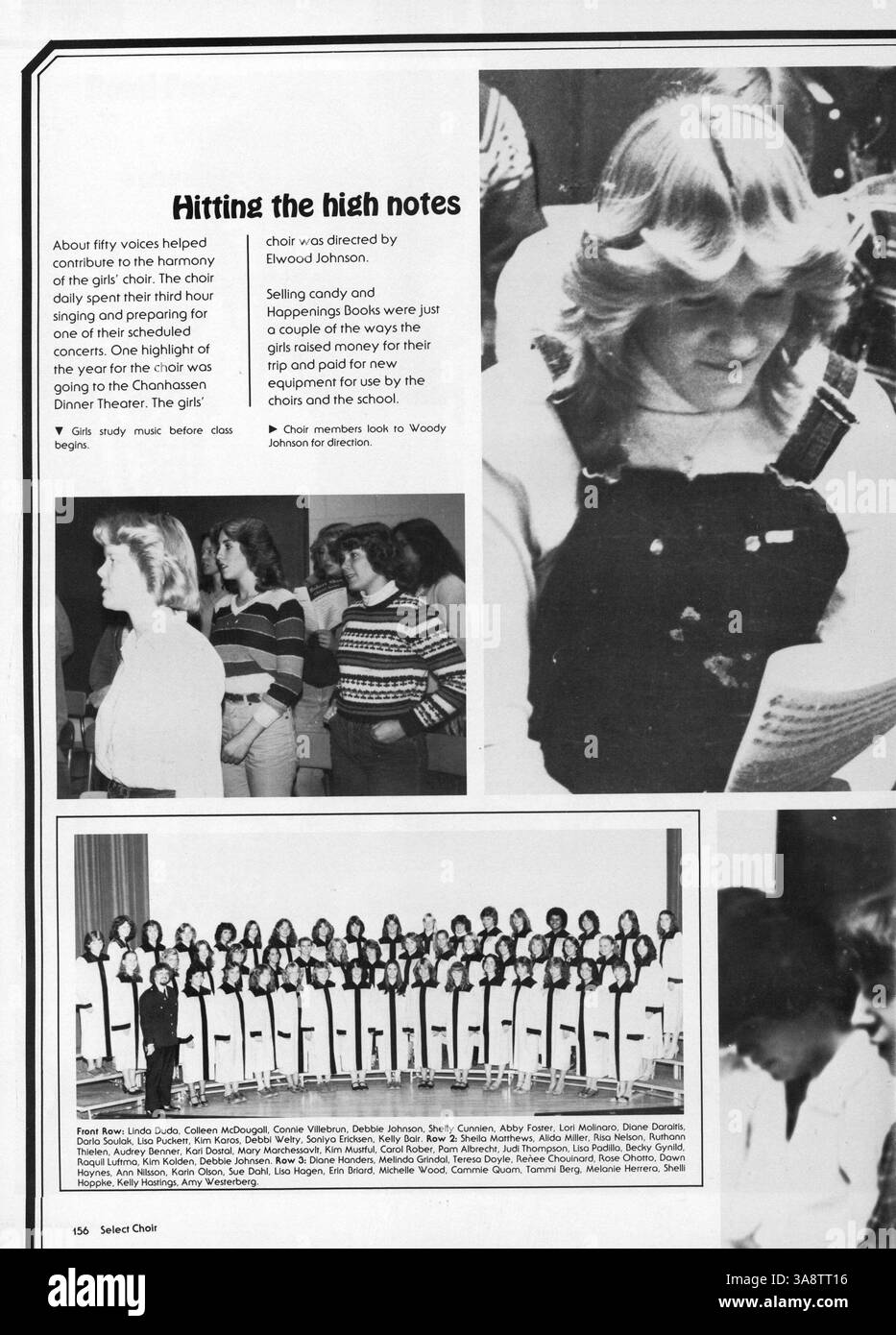 This 1982 Sagamore yearbook from Roosevelt High School captures student ...