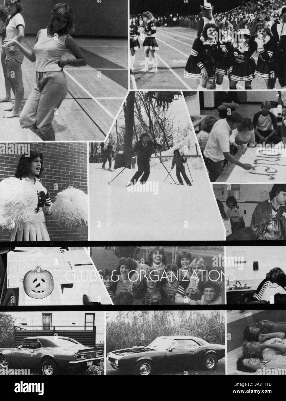 The 1983 Park Center High School yearbook documents athletic events ...