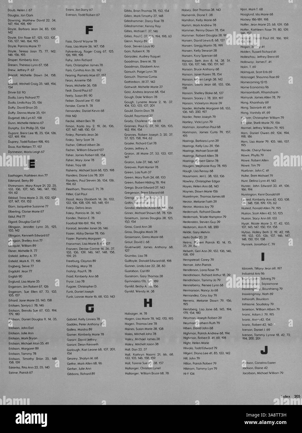 The 1982 Sagamore yearbook from Roosevelt High School showcases ...