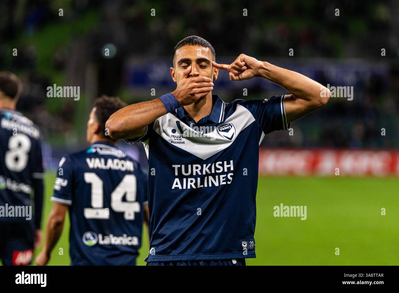 Cranbourne, Victoria, Australia. 29th Mar, 2025. Melbourne Victory FC ...