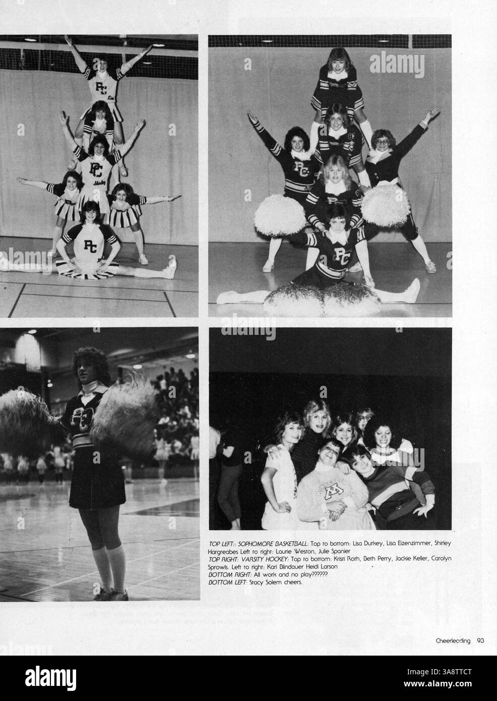 This 1983 yearbook from Park Center High School offers a snapshot of ...