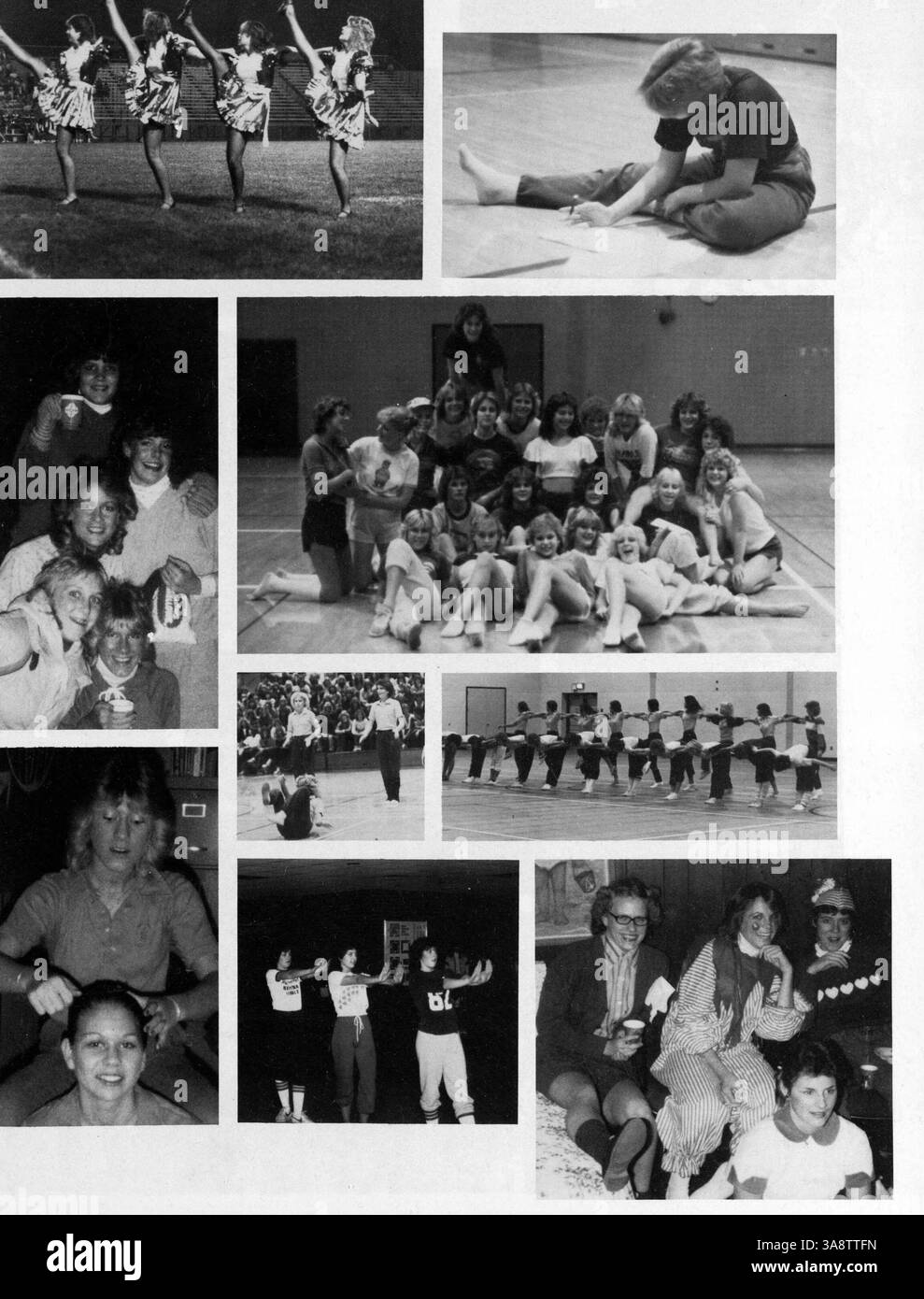 This 1983 yearbook from park center high school showcases athlet hi-res ...