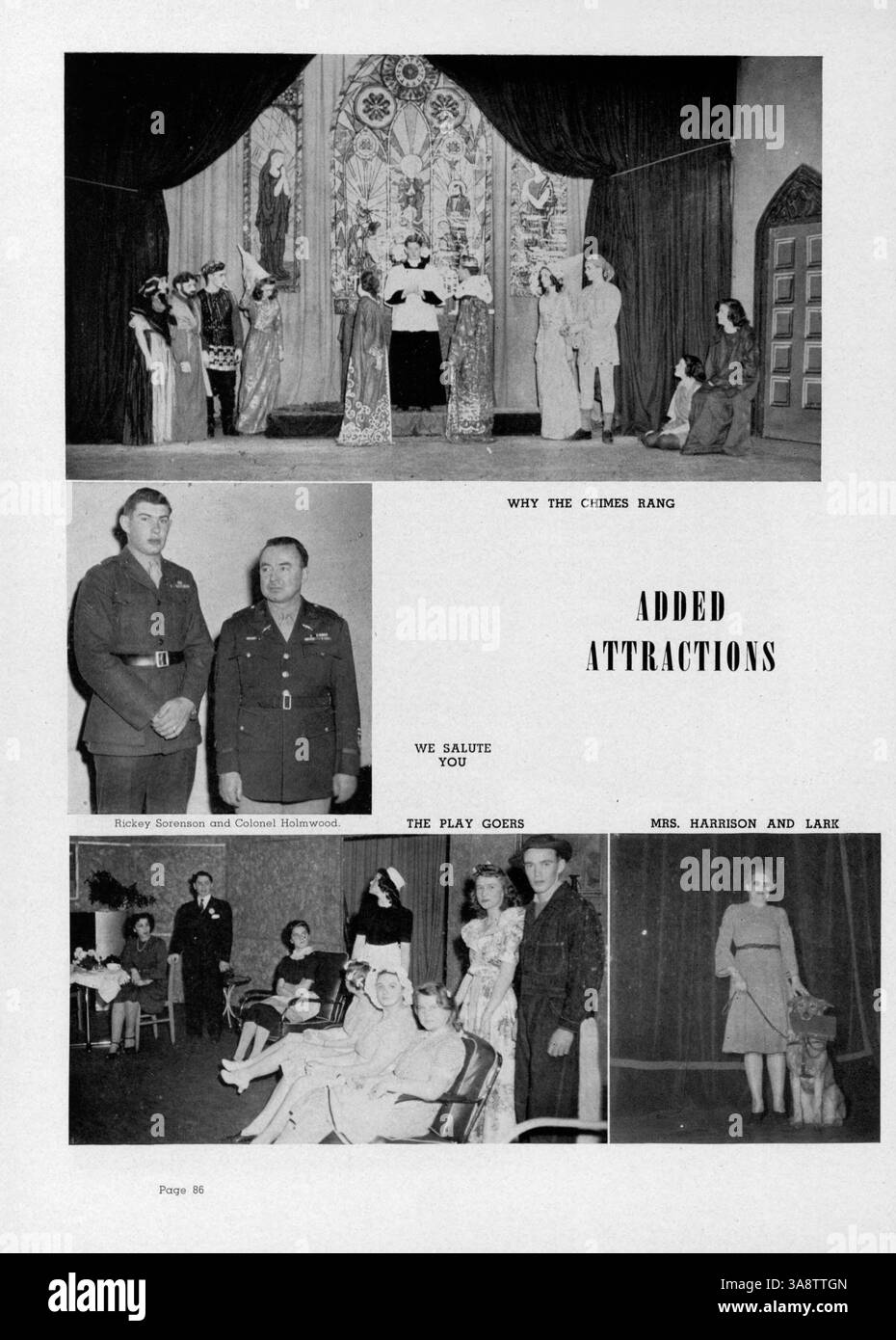 The 'Wizard' 1945 yearbook from Edison High School captures key student ...