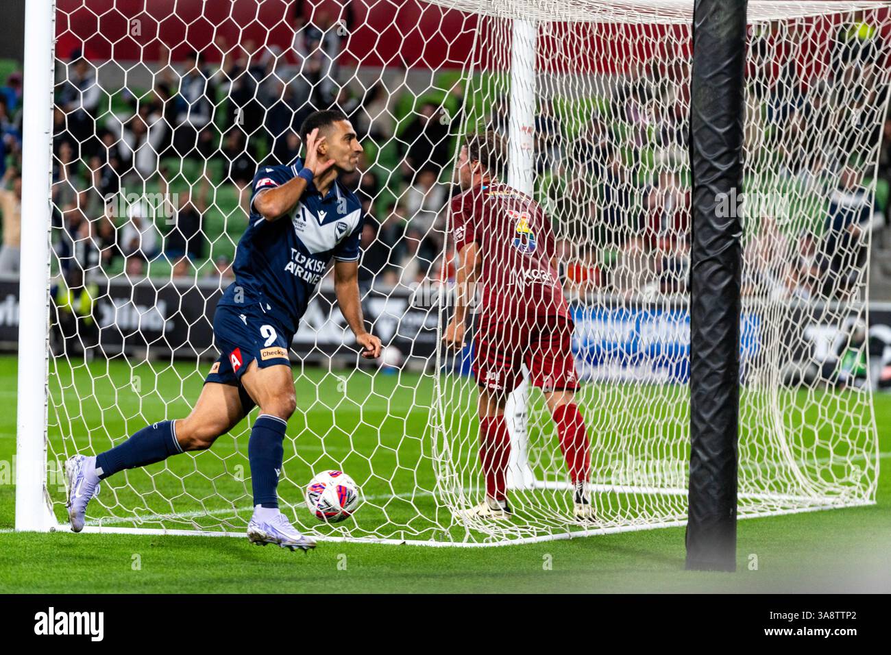 Cranbourne, Victoria, Australia. 29th Mar, 2025. Melbourne Victory FC ...