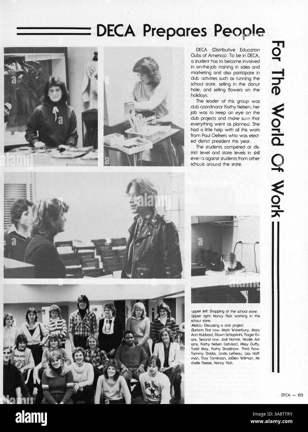 This yearbook from Park Center High School (1983) reflects on the 1982 ...
