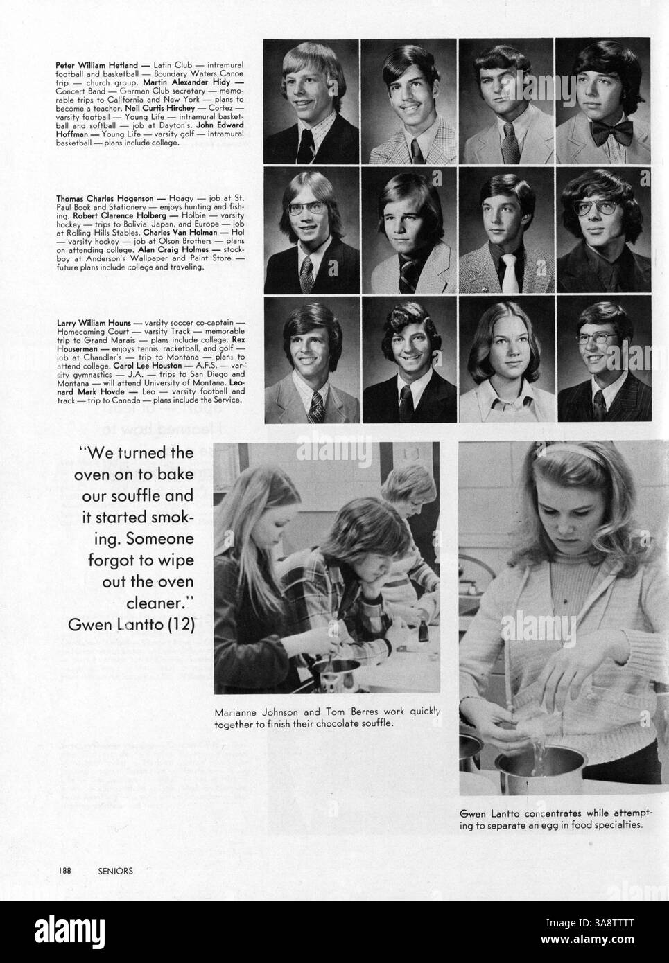 The Windigo Yearbook of 1974 from Edina West High School provides a ...