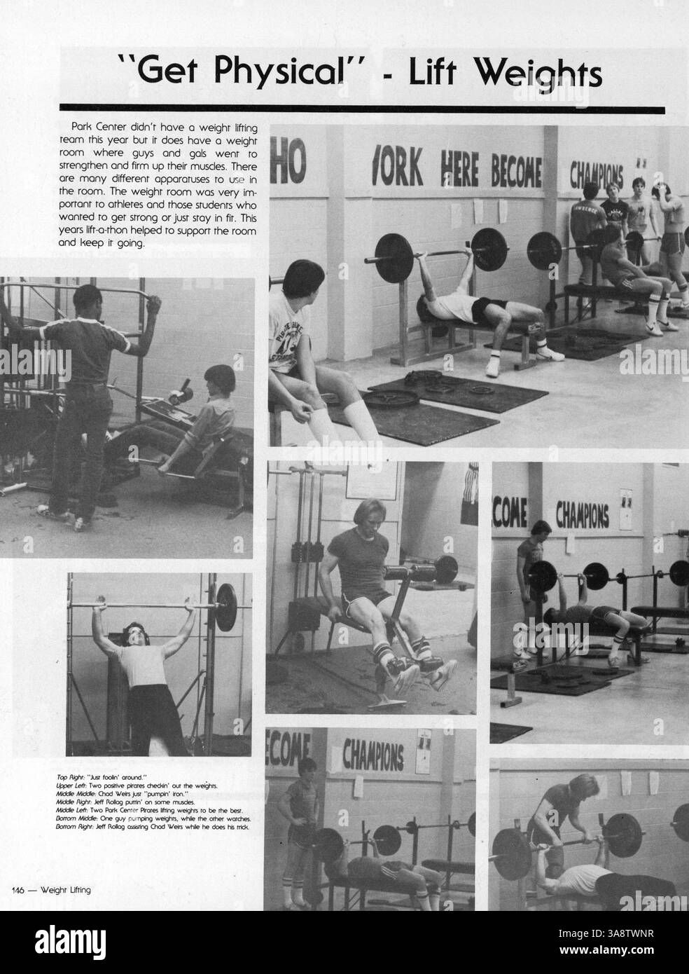 The 1983 Park Center High Yearbook offers a detailed look at student ...