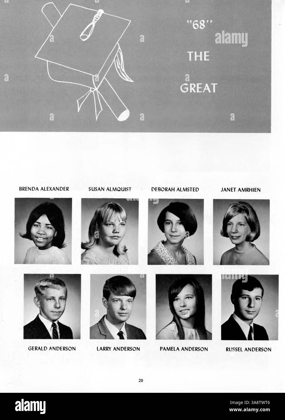 This 1968 yearbook from Central High School documents the achievements ...