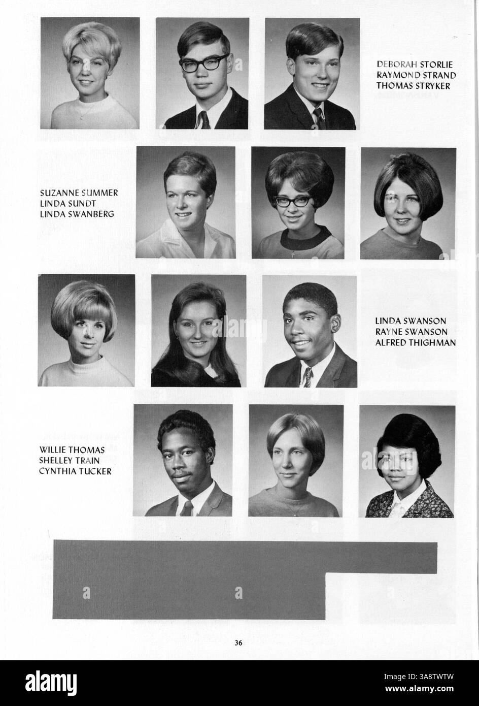 This 1968 yearbook from central high school showcases the academ hi-res ...