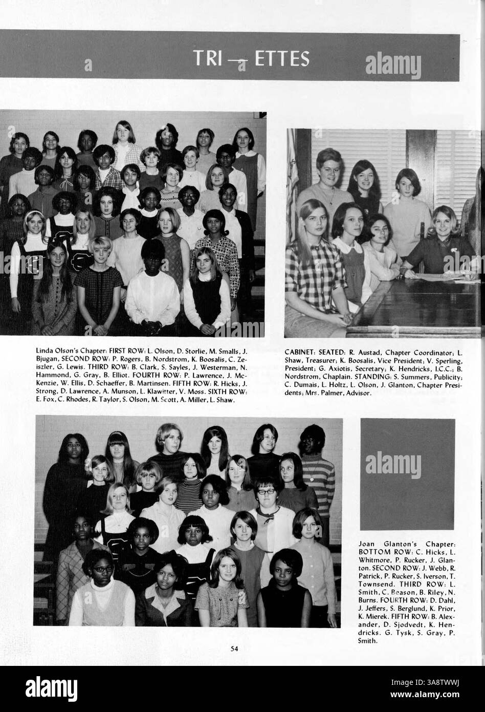 The Centralian yearbook from 1968 highlights the significant role of ...