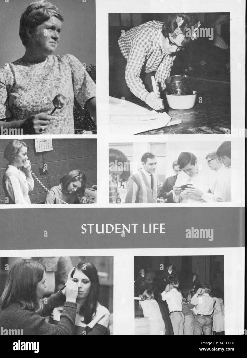 The 1968 Centralian yearbook from Central High School records the ...