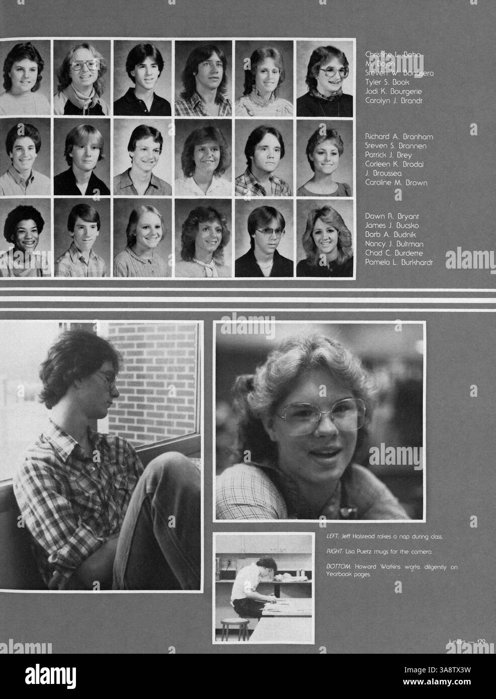 The Park Center High Yearbook from 1983 documents the school year ...