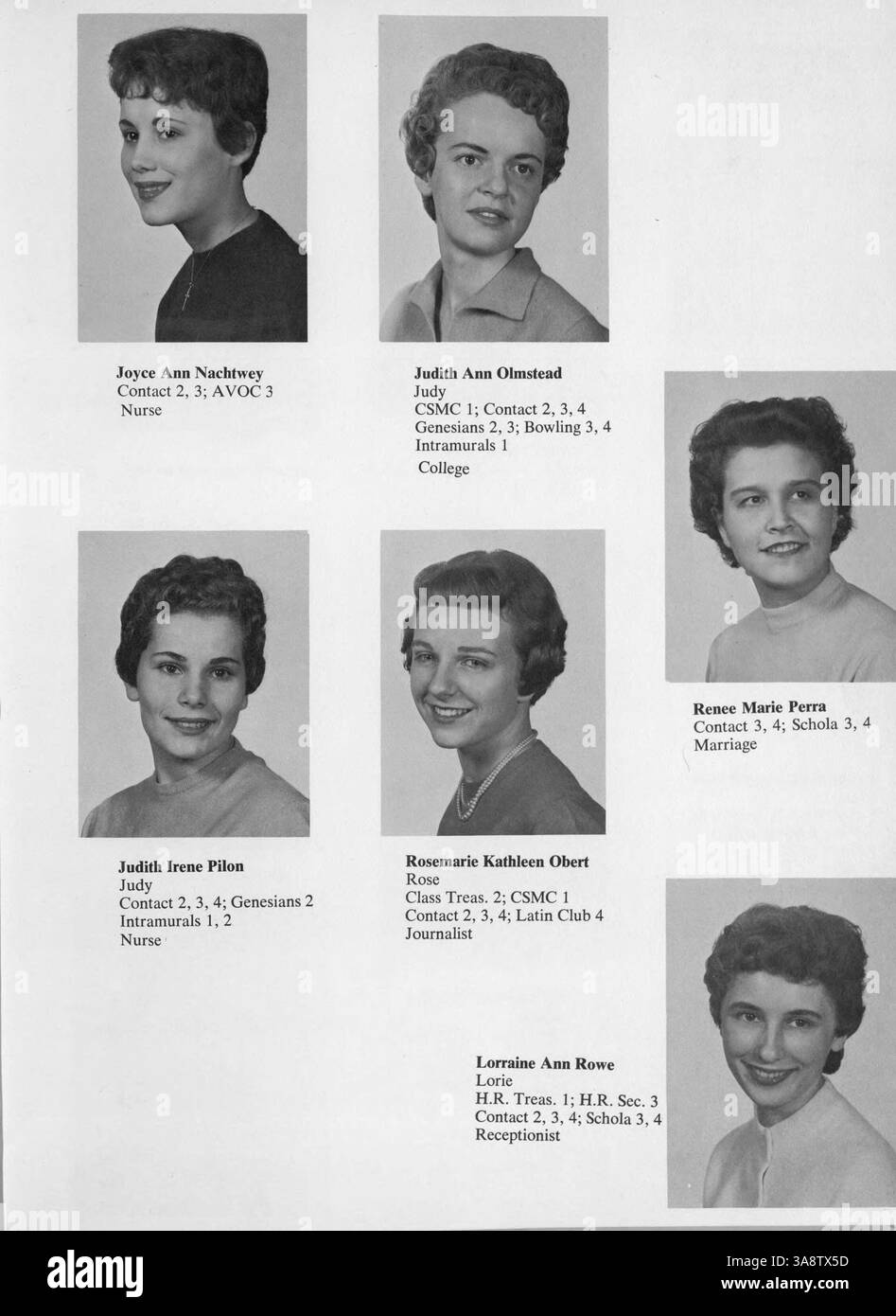 This edition of 'Paduan,' St. Anthony High School's 1958 yearbook ...
