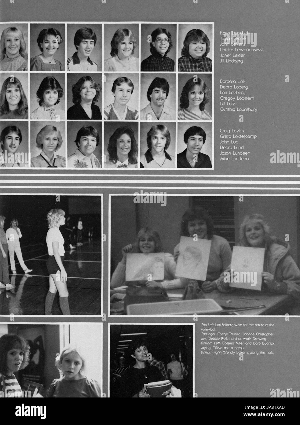 This yearbook from Park Center High School highlights significant ...