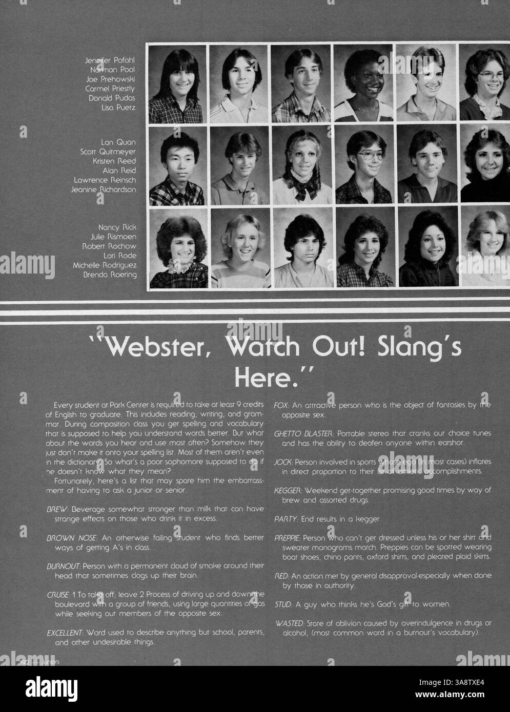 This 1983 yearbook from Park Center High School provides an in-depth ...