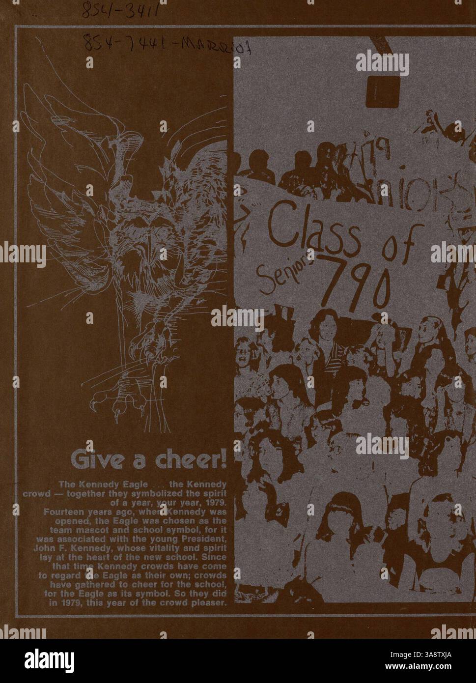 The 1979 Kennedy High School yearbook features students, teachers, clubs, athletics, and key ...