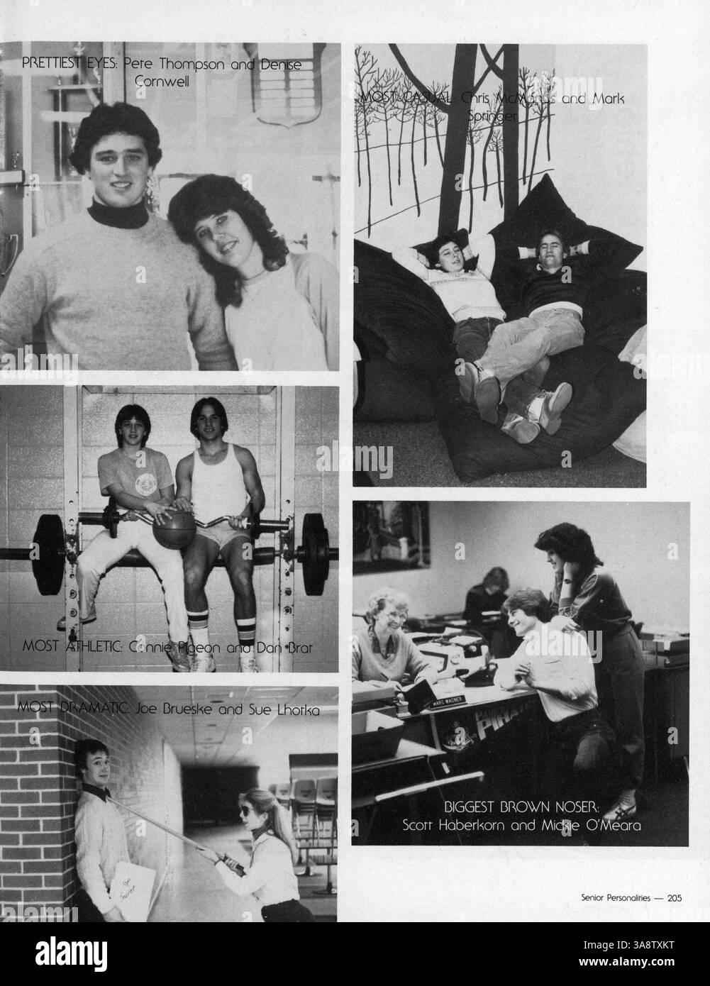 The 1983 Park Center High School Yearbook showcases key moments from ...