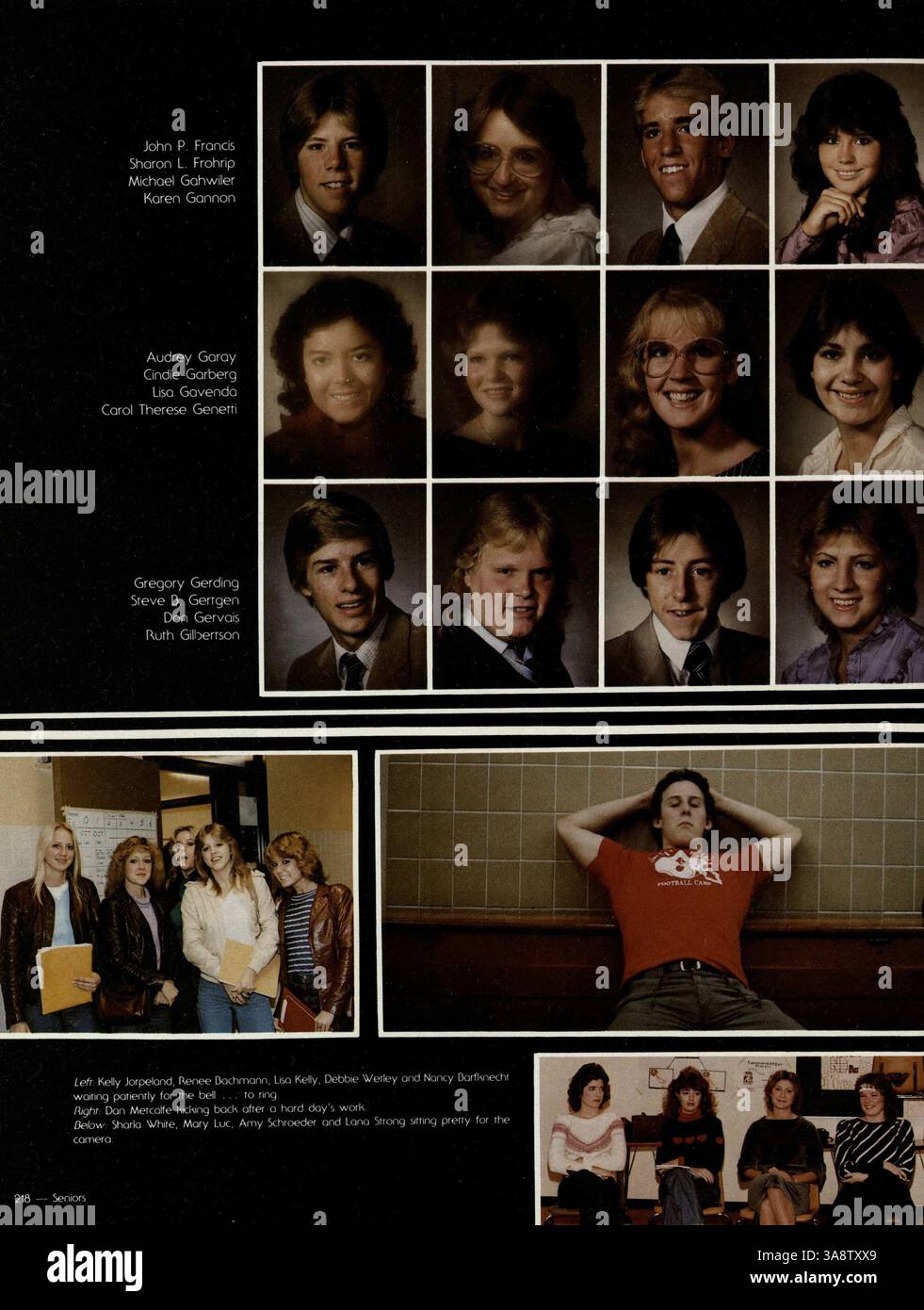 The 1983 Park Center High Yearbook features photos and highlights of ...