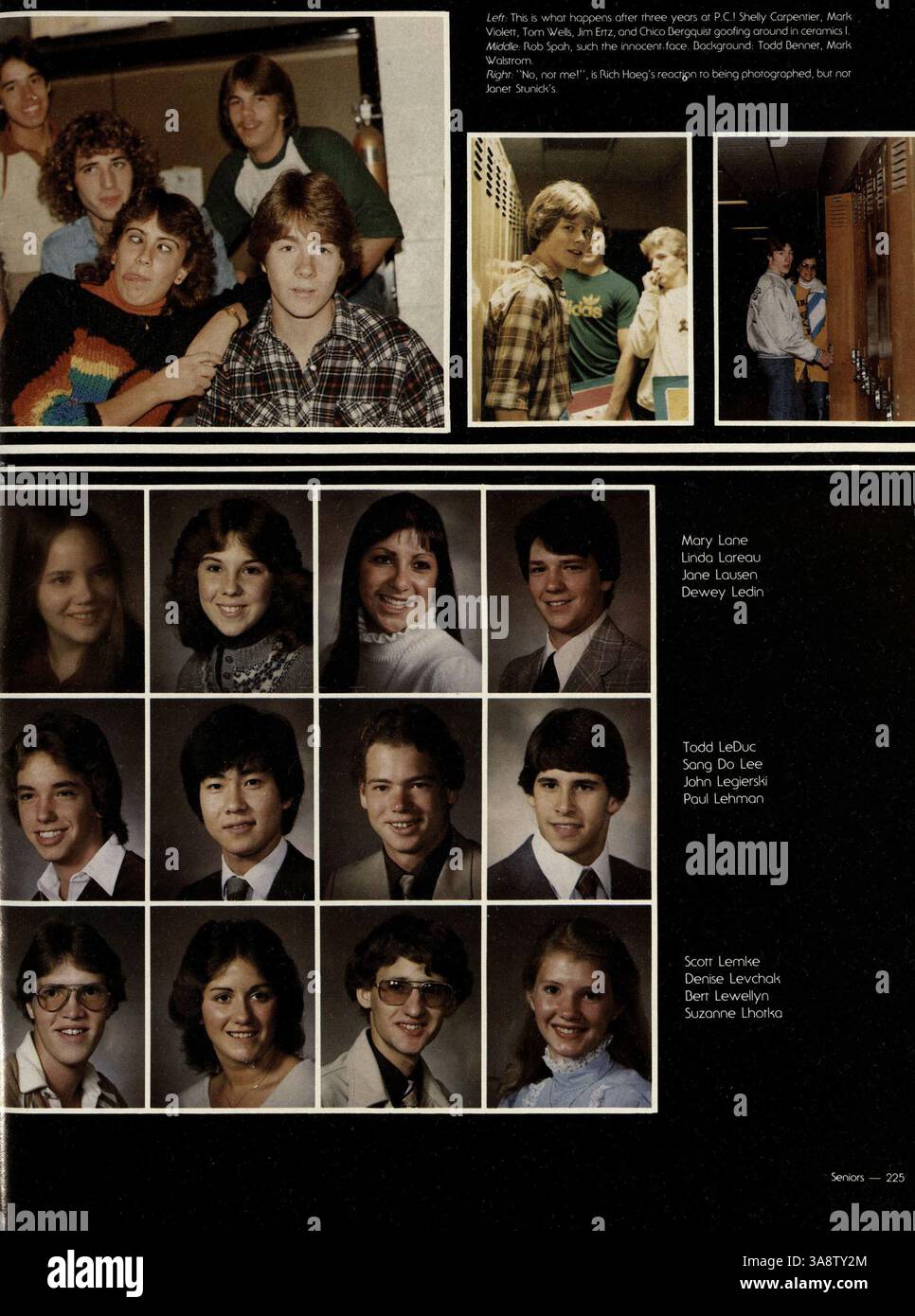 The 1983 Park Center High Yearbook offers a detailed documentation of ...