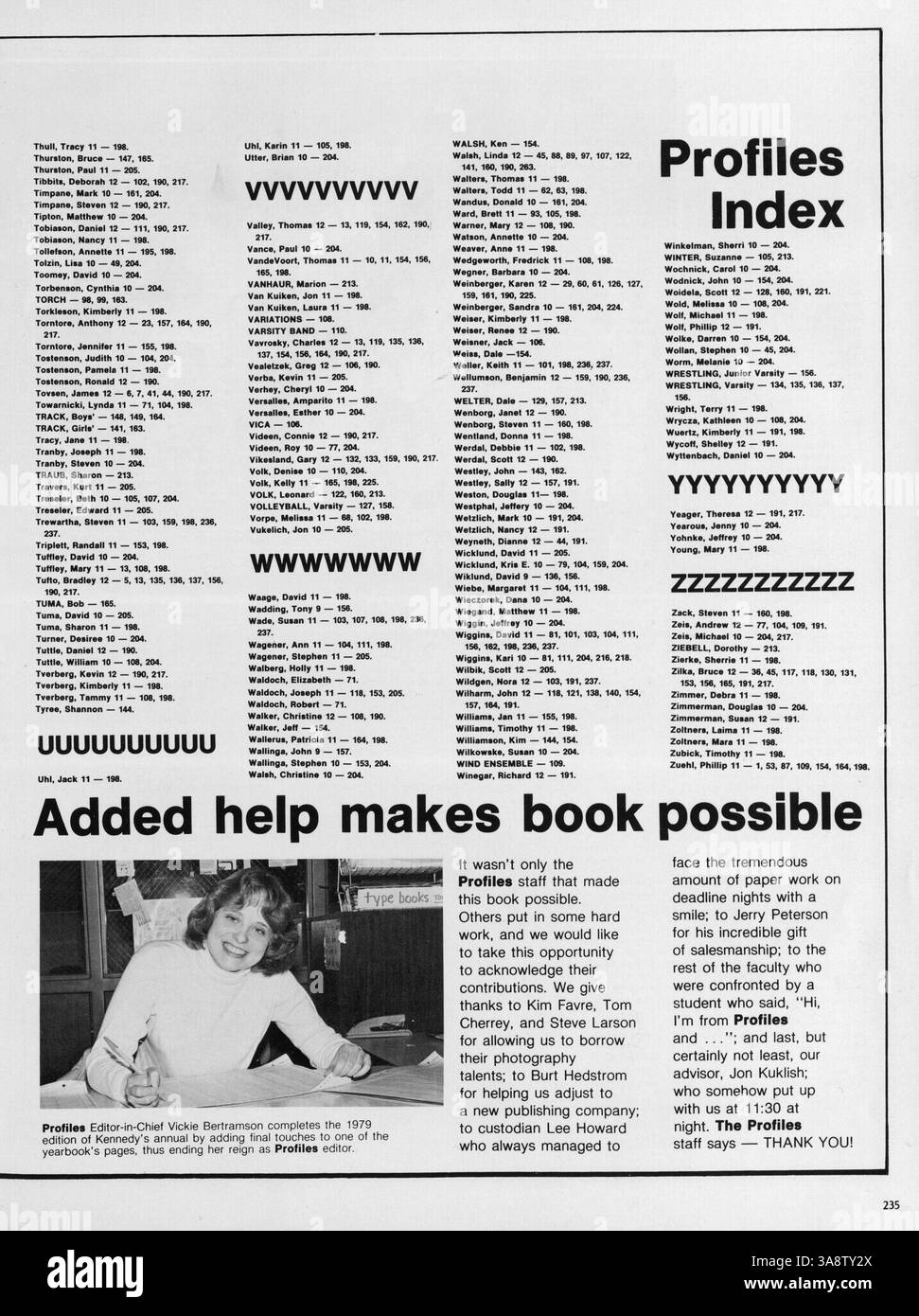 This Kennedy High Yearbook from 1979 documents the achievements and ...