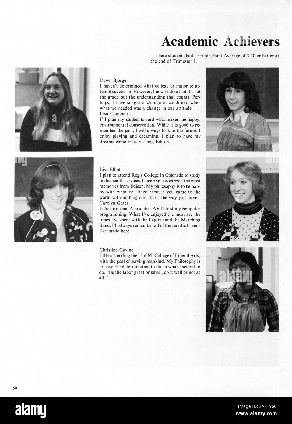 The 1982 edison yearbook captures memories of the school year Cut Out ...