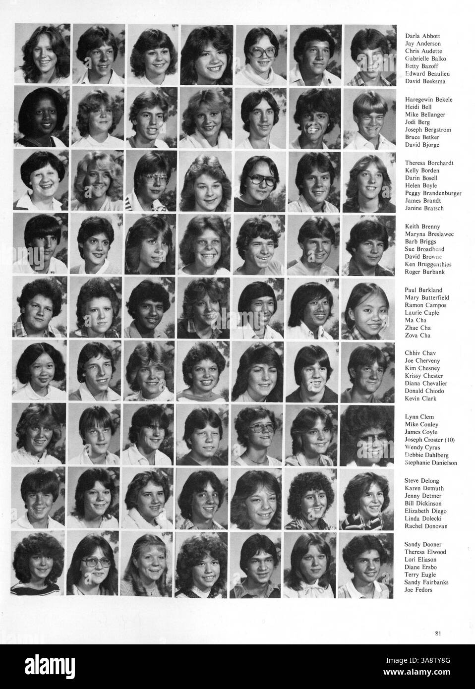 Edison High School's 1982 yearbook, Wizard '82, captures the key aspects of the 1981-1982 school ...