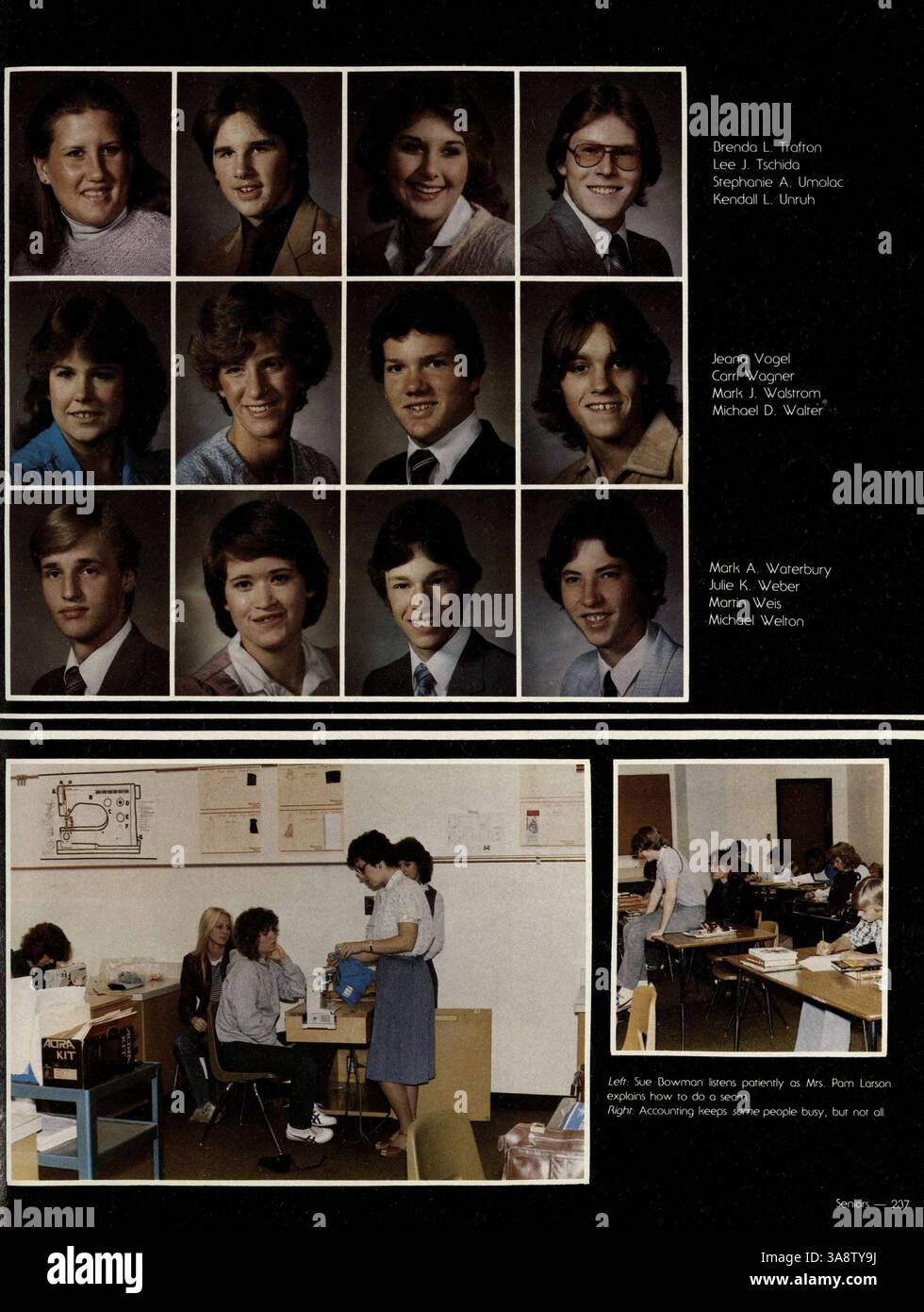 This 1983 yearbook documents student life, athletic events, and school ...