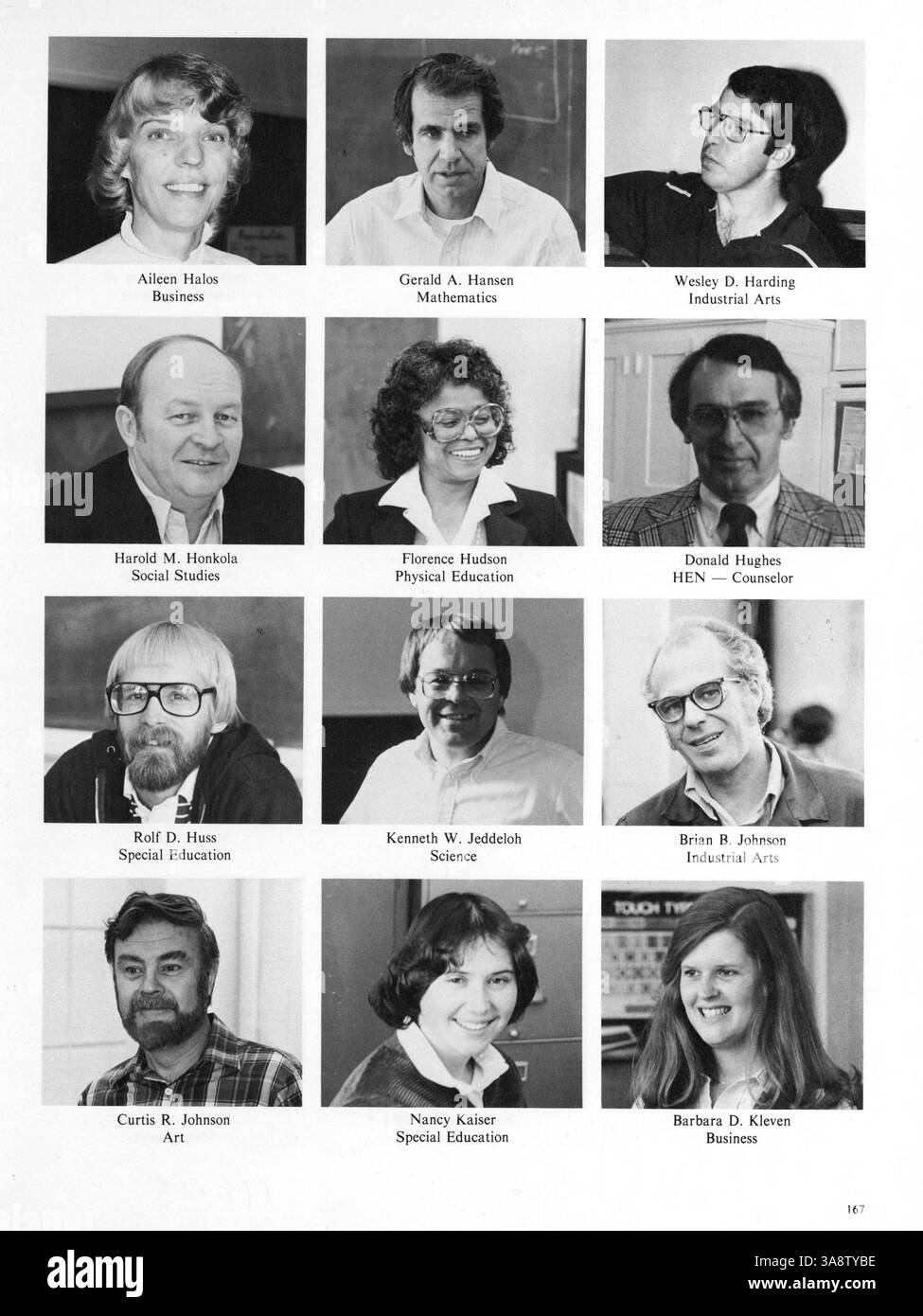 This yearbook, Wizard '82, from Edison High School reflects the ...