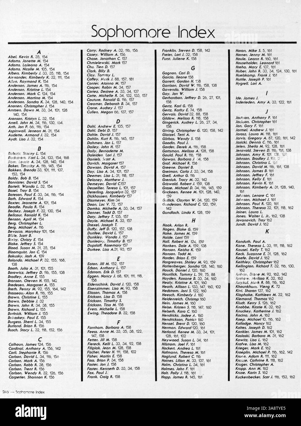 The park center high yearbook from 1983 captures student experie hi-res ...