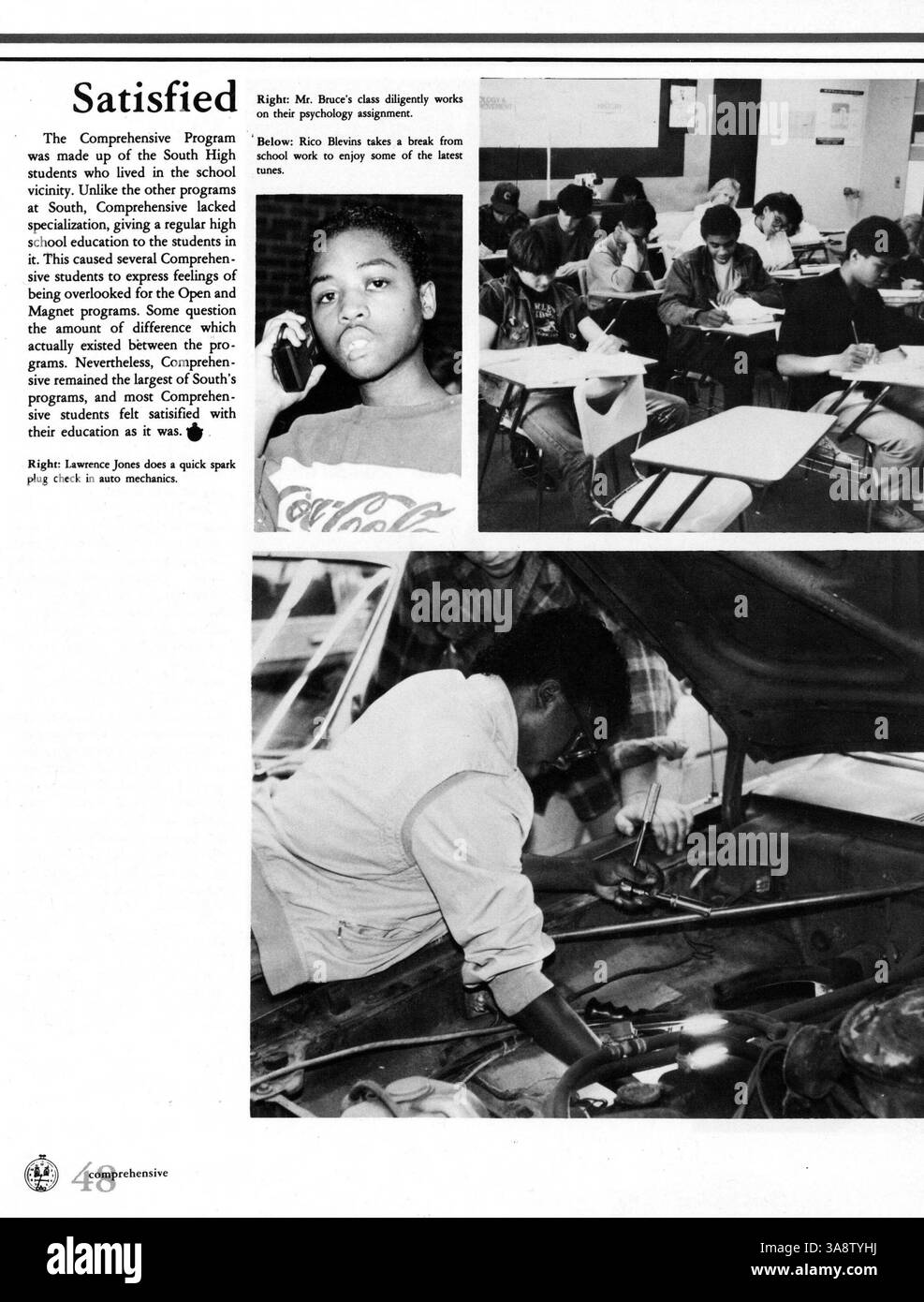 The Tiger Yearbook from 1987 reflects on the school year, documenting ...