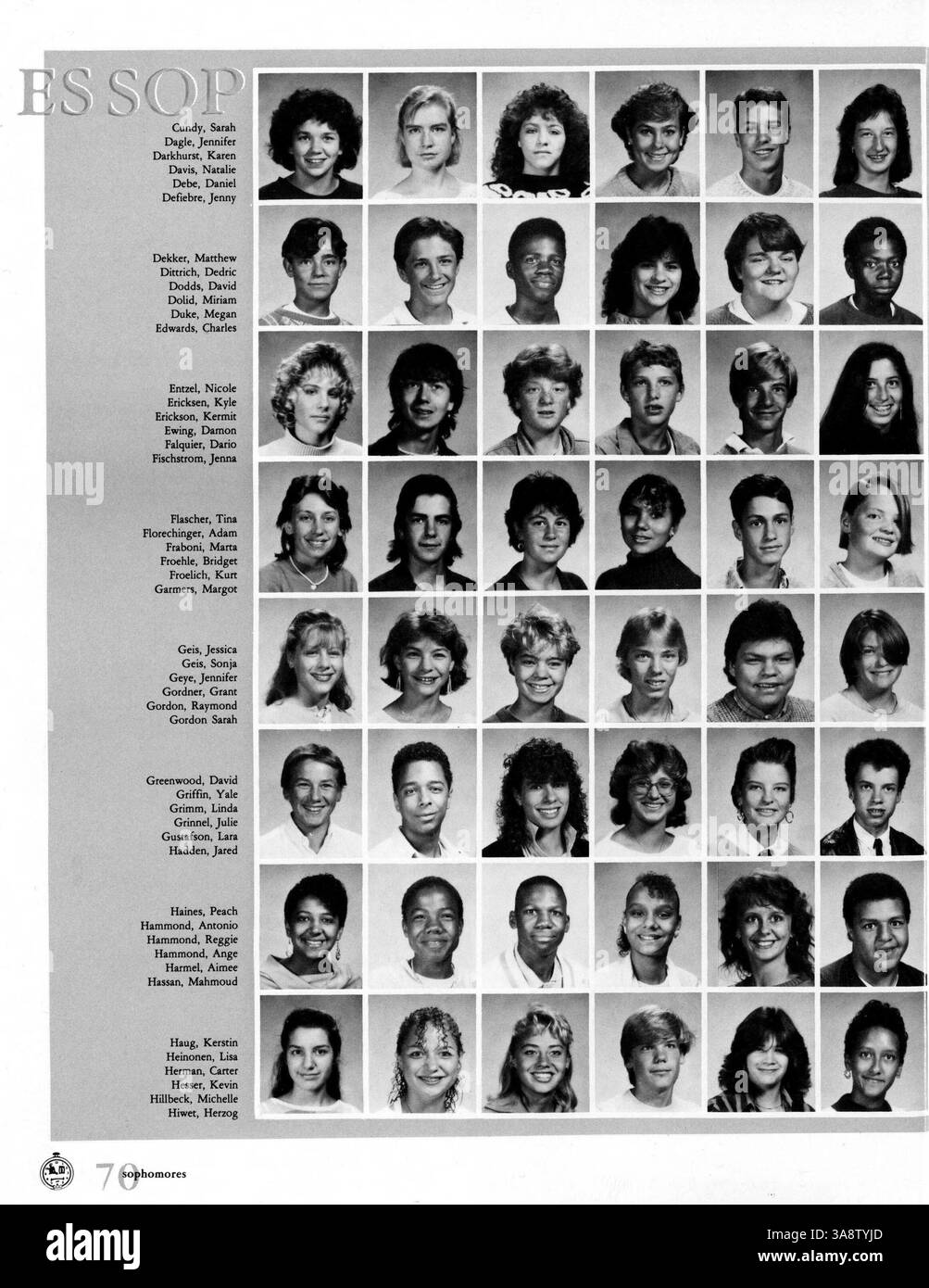 The 1987 South High Yearbook captures the key moments from the school ...