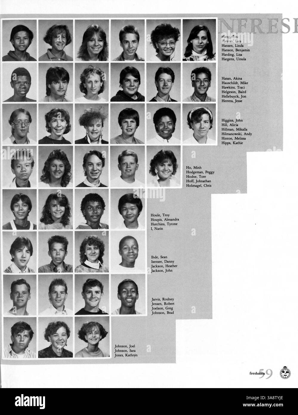 This yearbook, Tiger 1987, from South High, reflects on student life ...