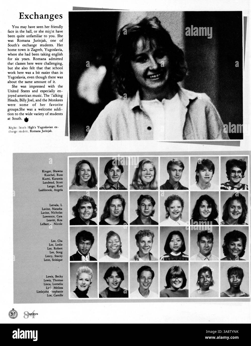 The South High Yearbook of 1987, titled 'Tiger 1987: ...But You Can't ...