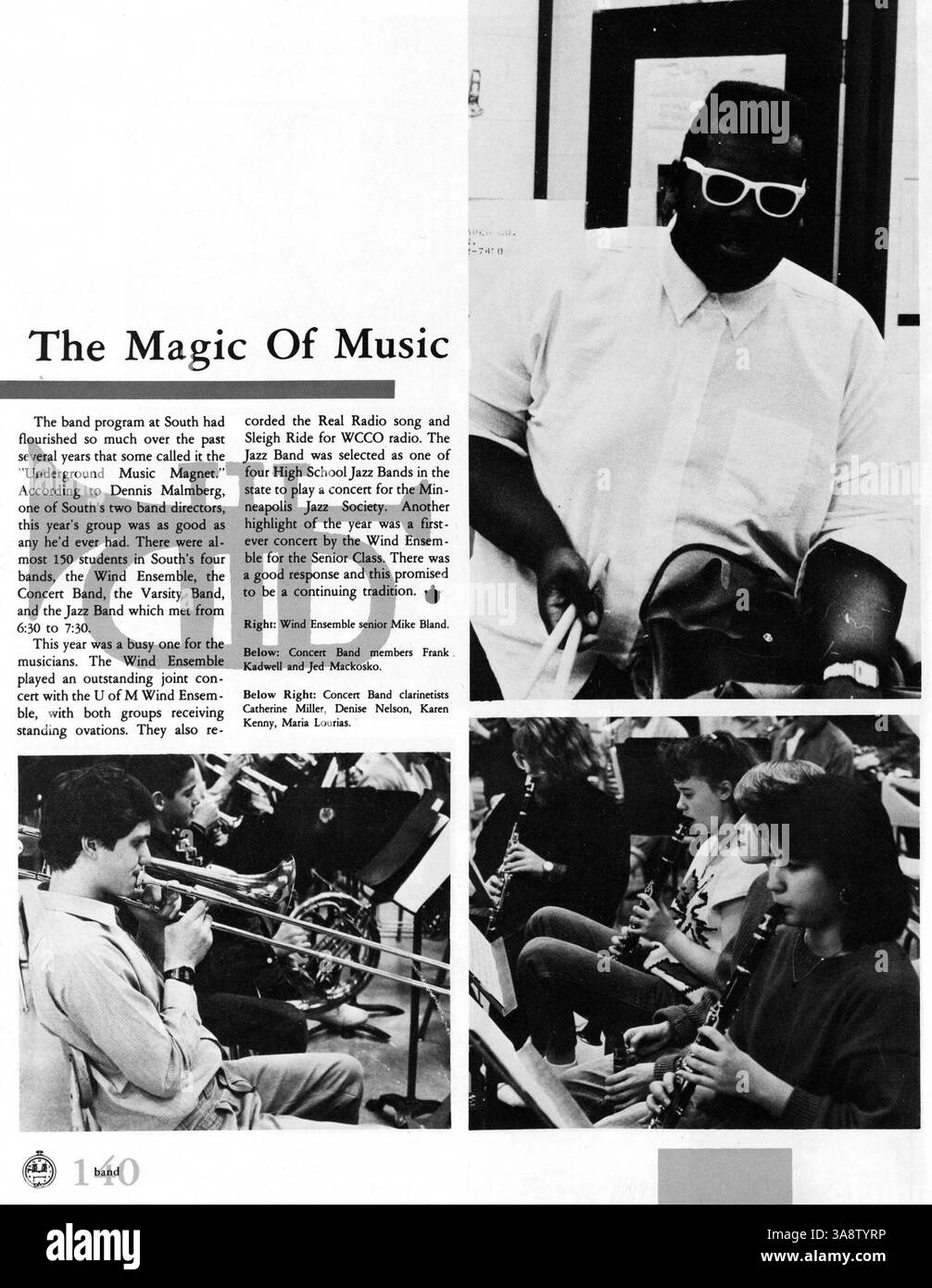 The 'Tiger 1987' yearbook memorializes the 1986-1987 school year at ...