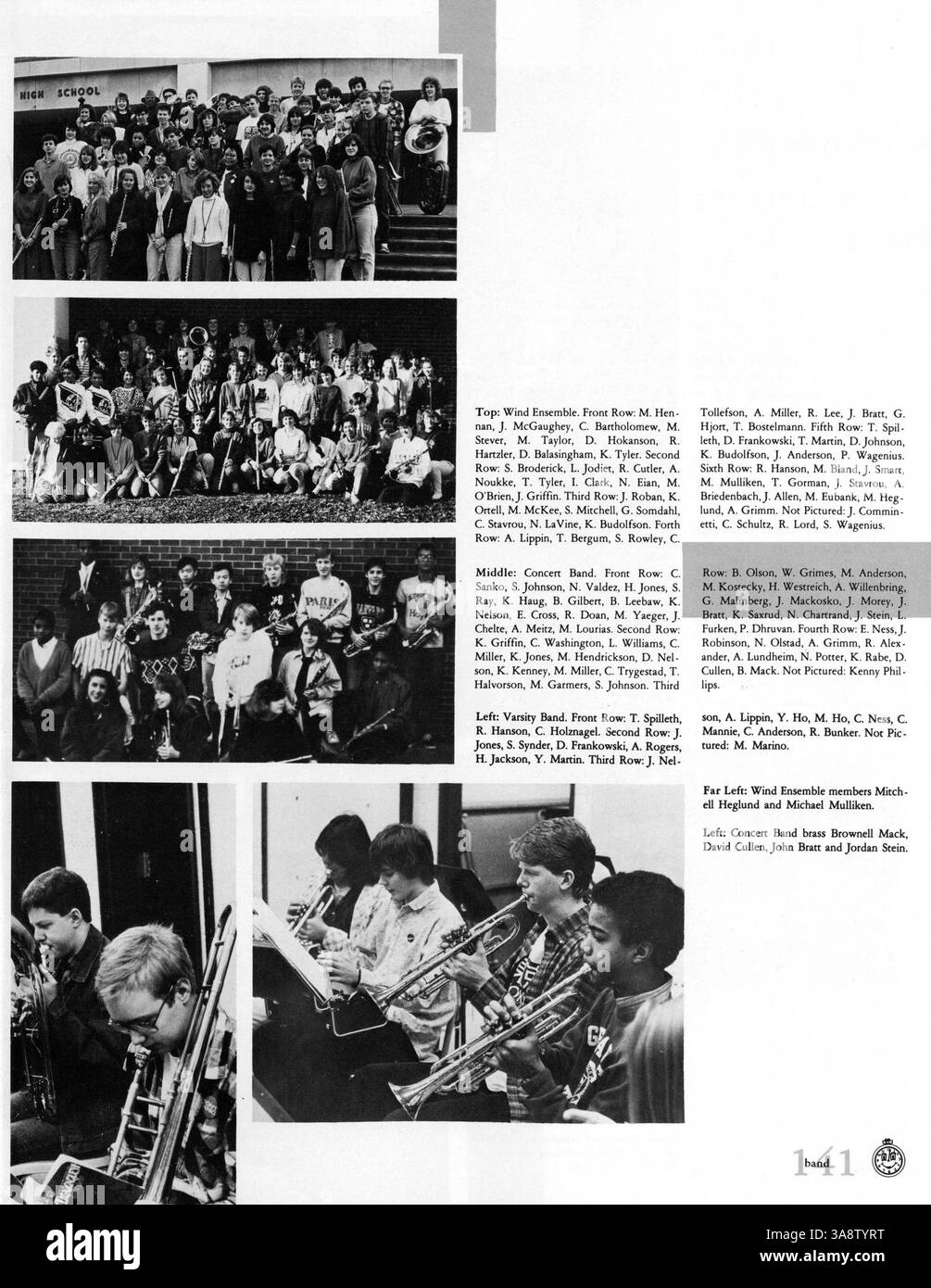 The 'Tiger 1987' yearbook from South High School features highlights ...