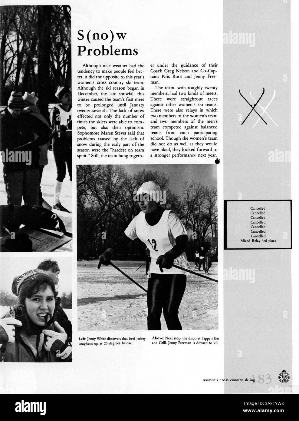 The 'Tiger 1987' yearbook highlights the events of South High's 1986 ...