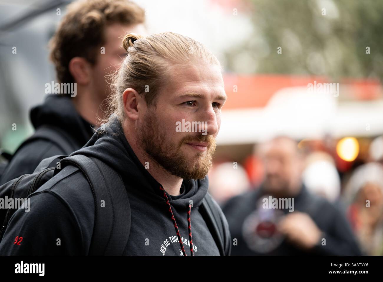 Toulouse, France. 29th Mar, 2025. Alban Placines of Toulouse during the ...