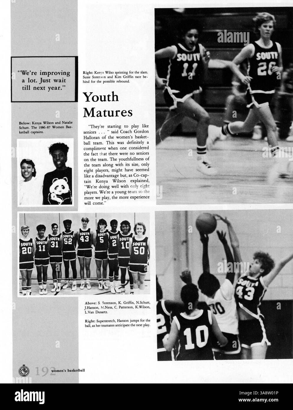 This yearbook captures the essence of South High School's 1986-1987 ...