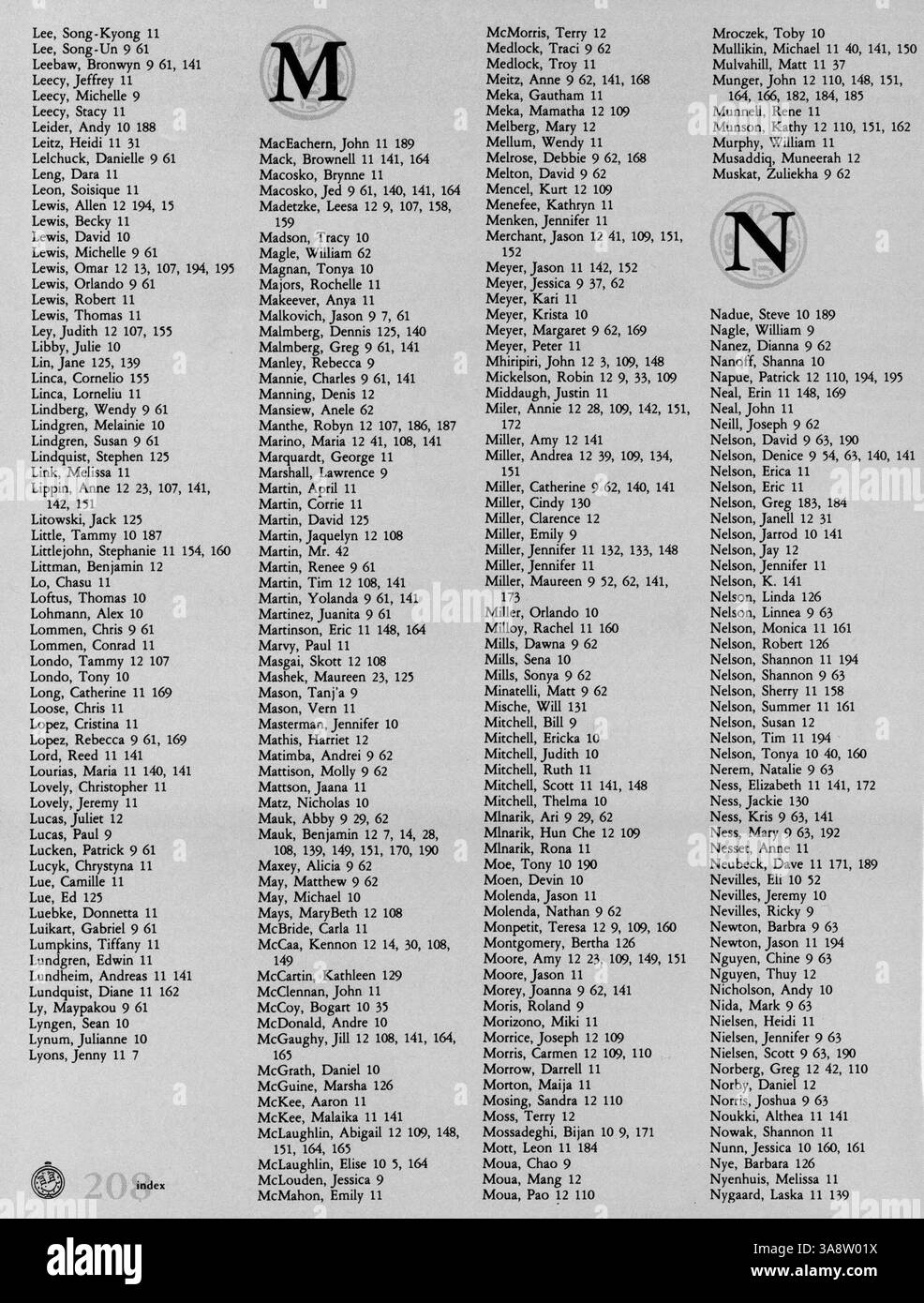 This 1987 yearbook from south high school commemorates the acade hi-res ...