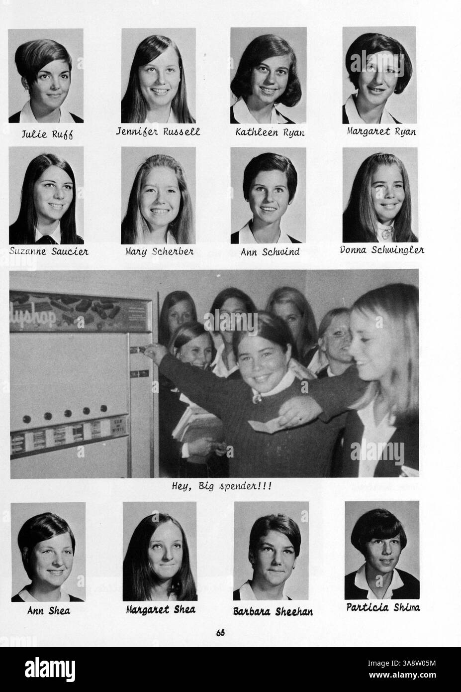 The 1970 'Dayesye' yearbook from St. Margaret's Academy reflects the ...