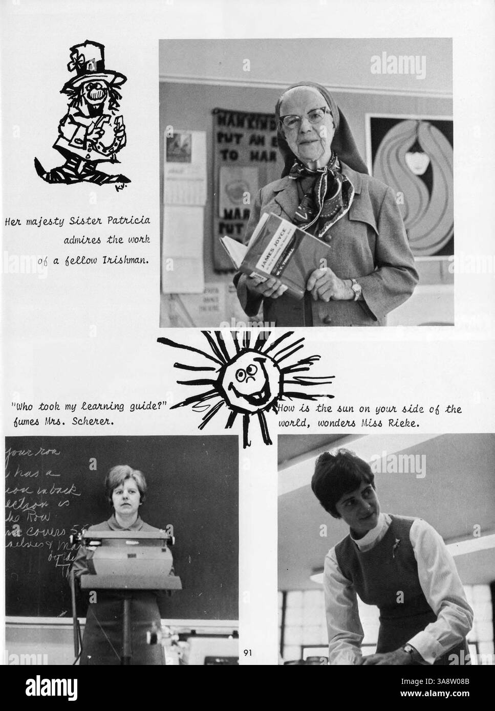 This 1970 yearbook from St. Margaret's Academy documents the 1969-1970 ...