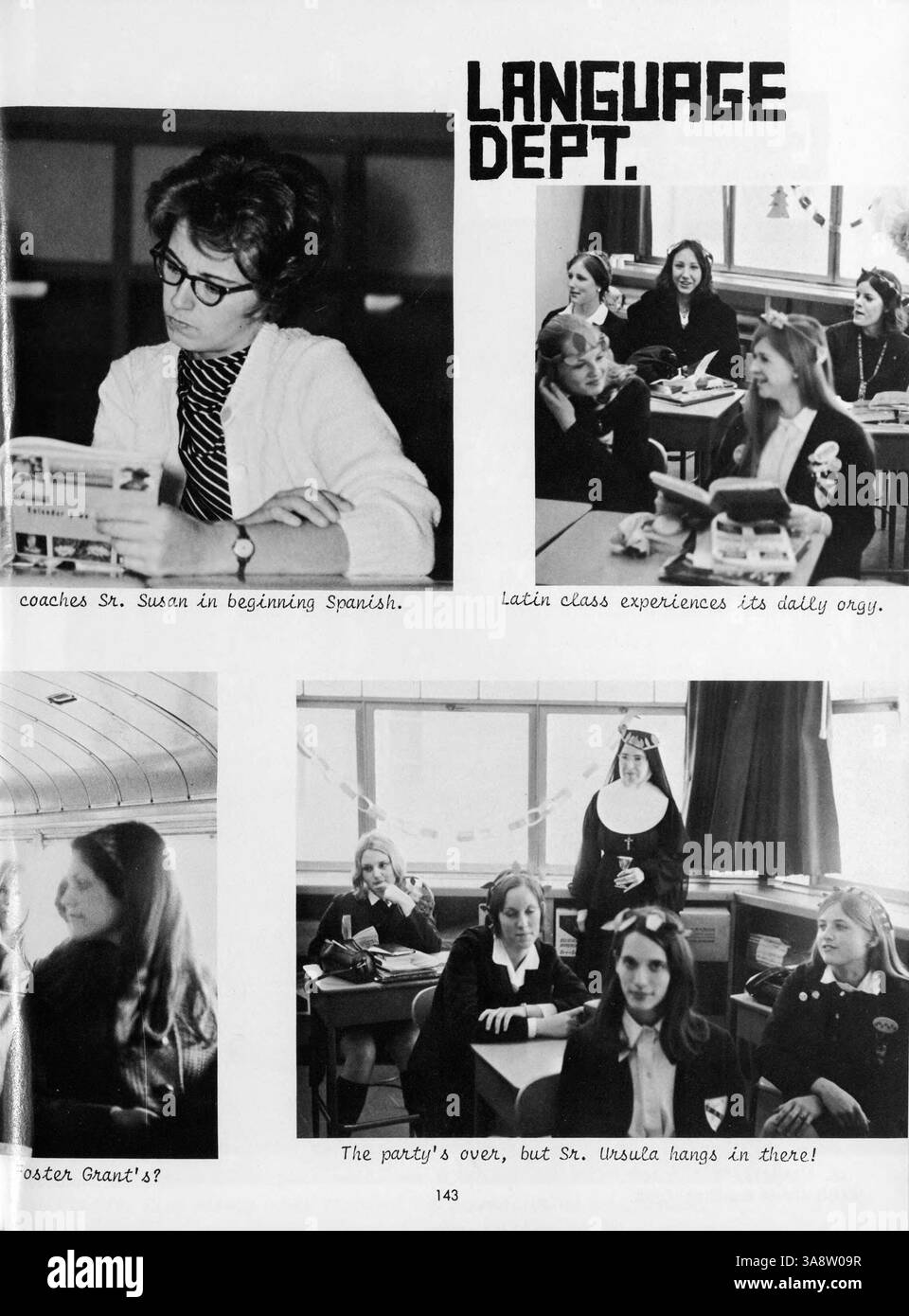 The 1970 yearbook from St. Margaret's Academy highlights the 1969-1970 ...
