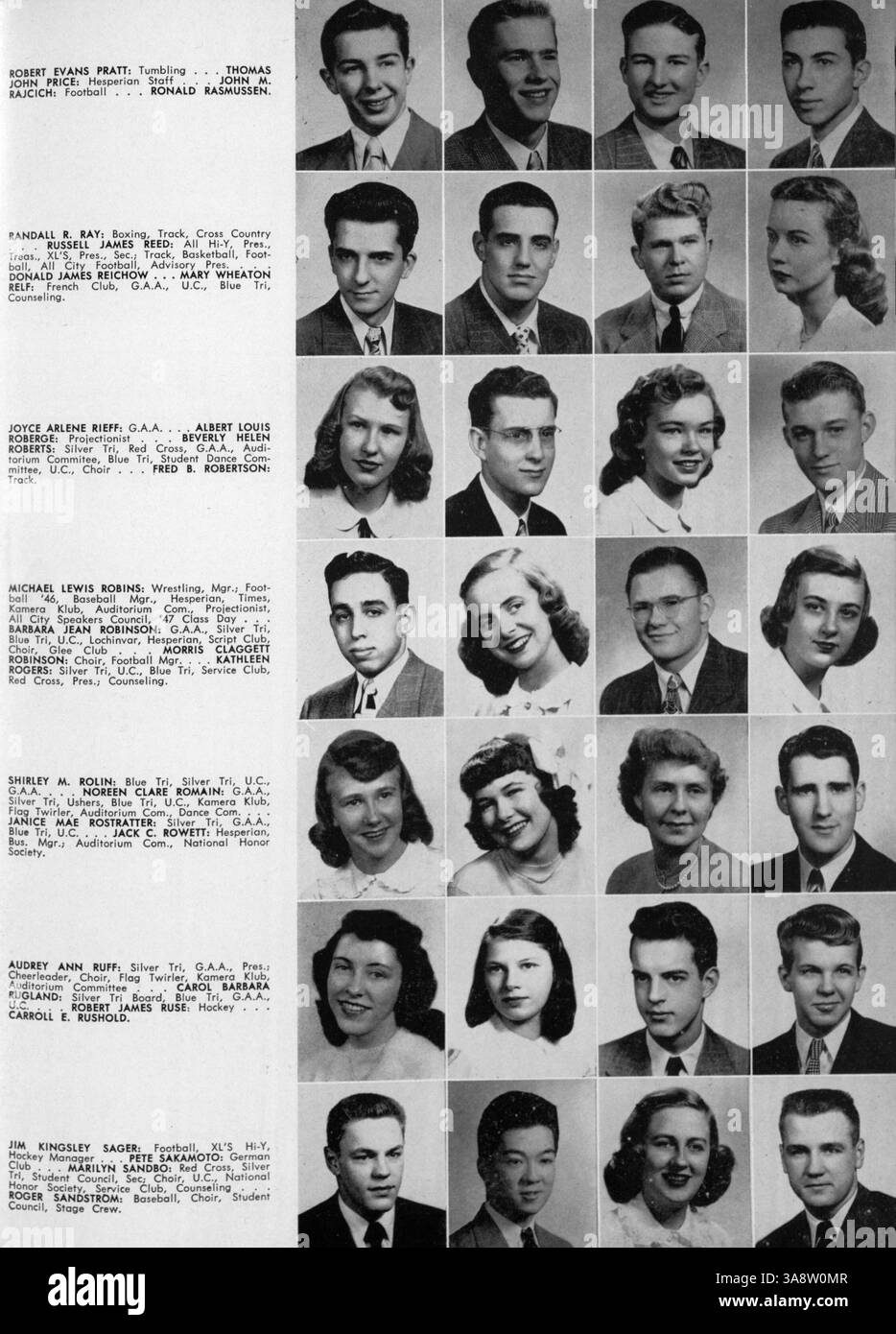 The West High Yearbook 1948, The Hesperian, provides a historical ...