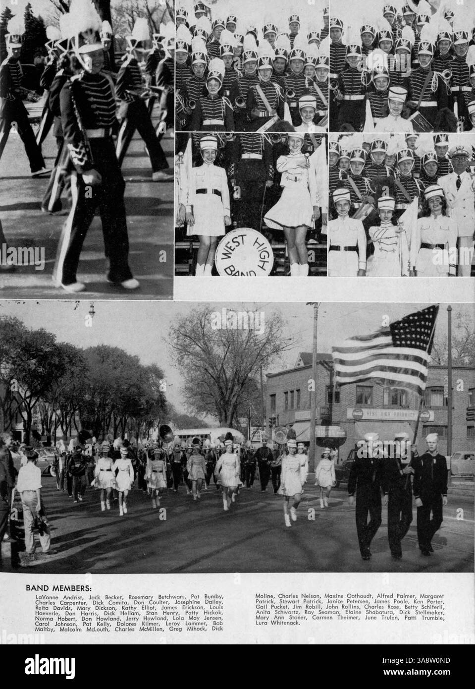 The 1948 West High Yearbook, The Hesperian, captures the essence of the ...