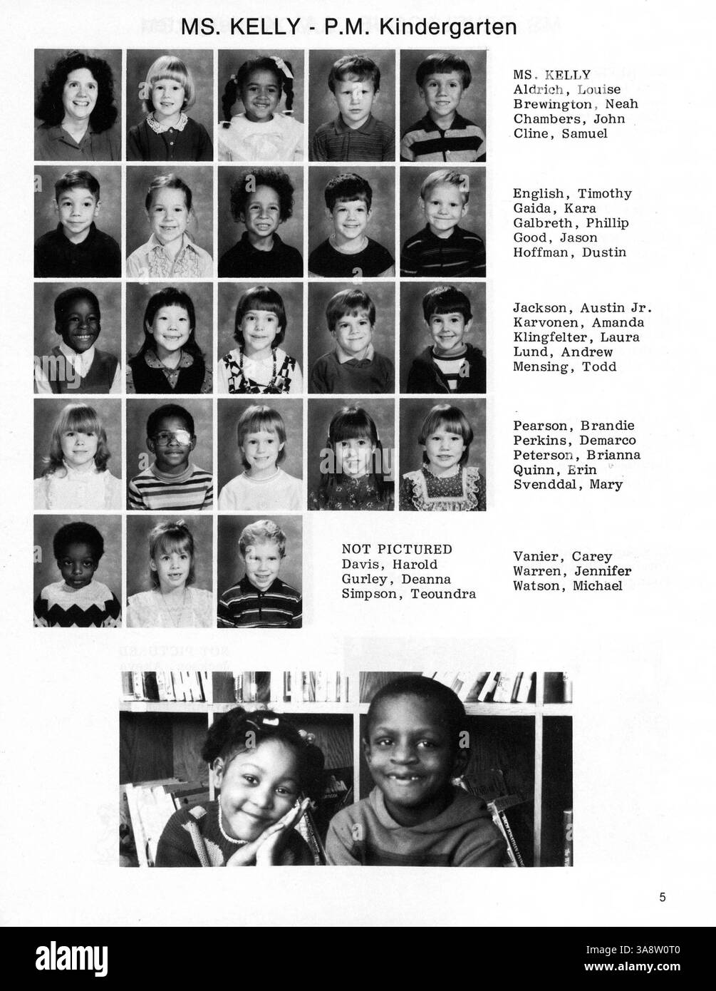 The Burroughs Elementary Yearbook of 1987 provides a historical record ...