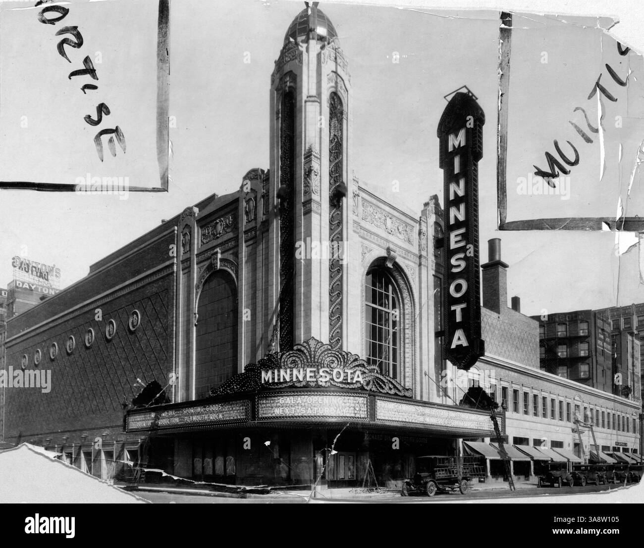 The Minnesota Theater, once the fifth-largest theater in the U.S ...