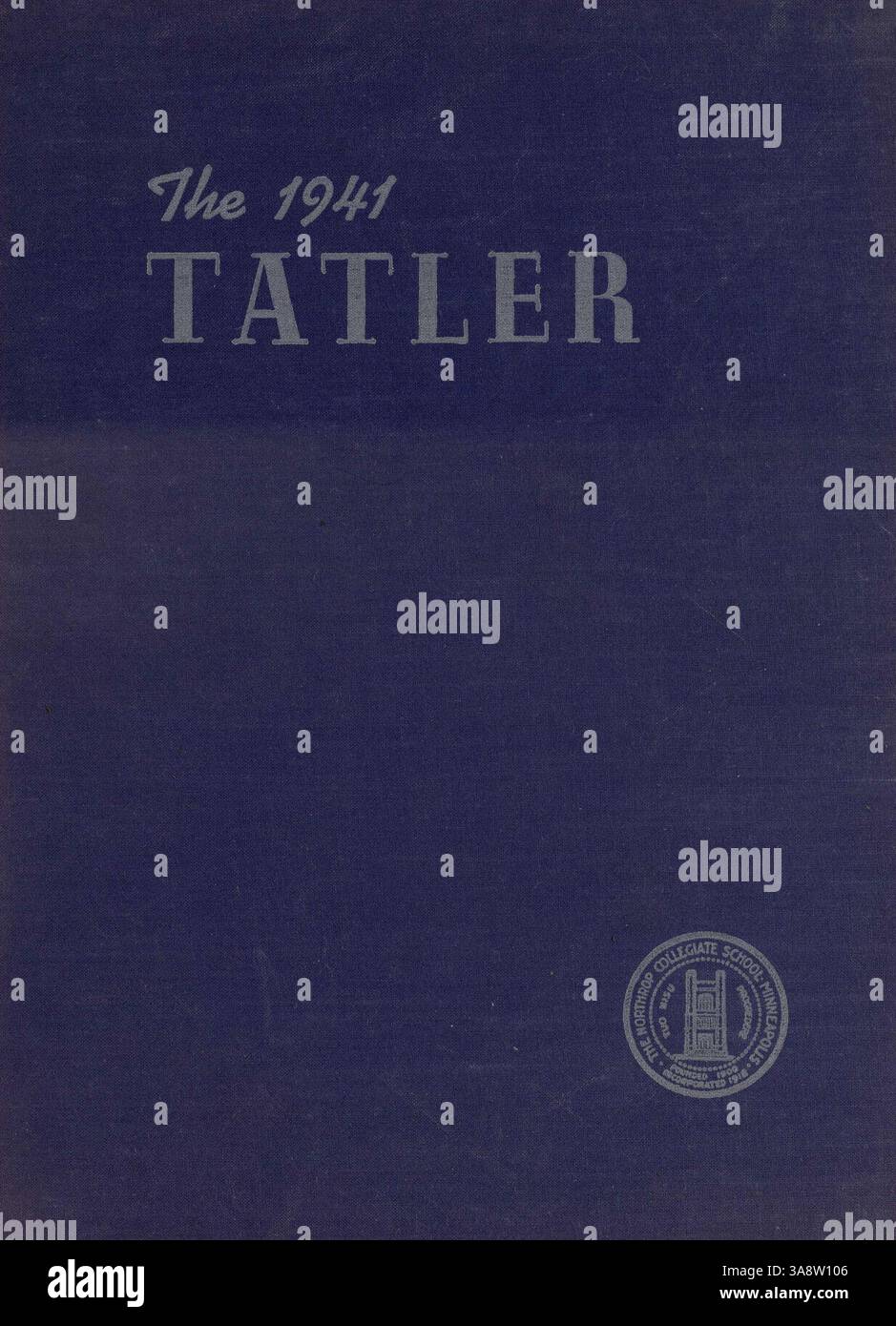 The 1941 Tatler yearbook from Northrop Collegiate documents the ...