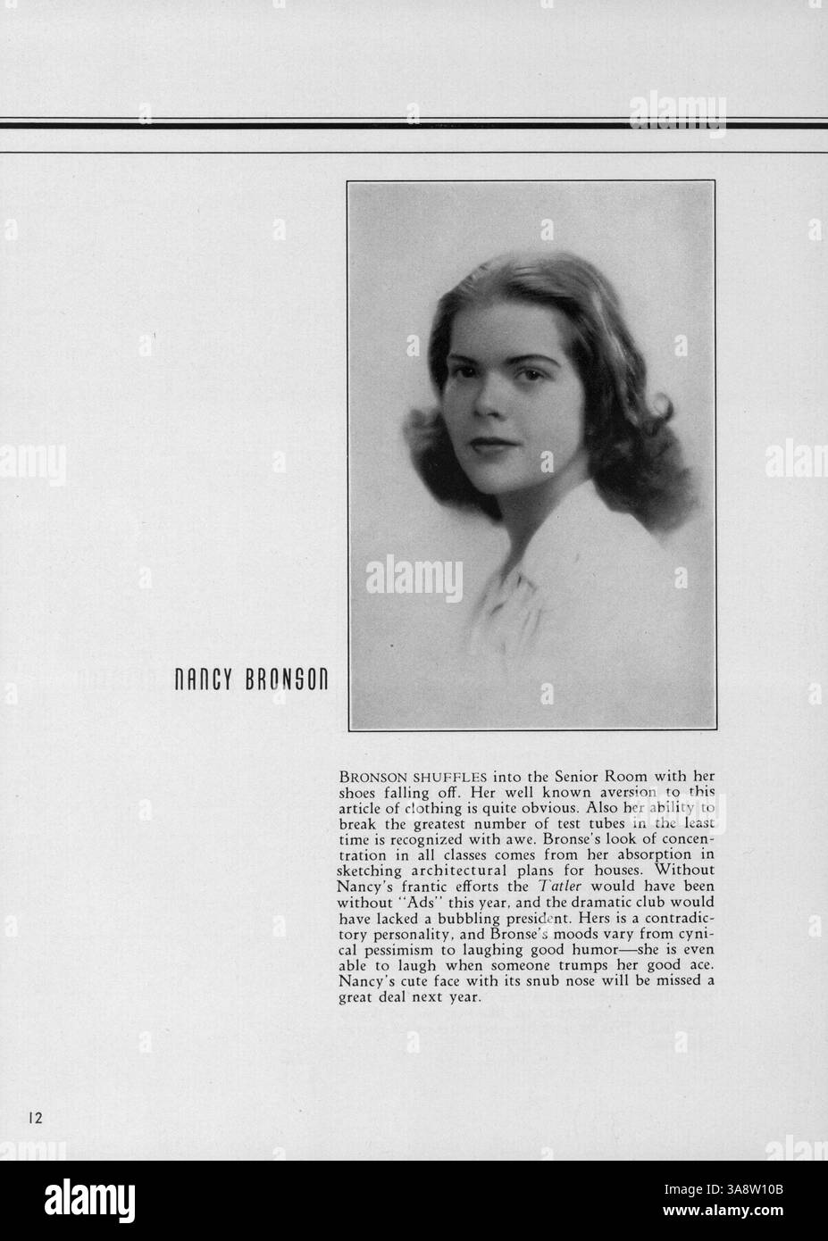 The 1941 Tatler from Northrop Collegiate documents the students ...