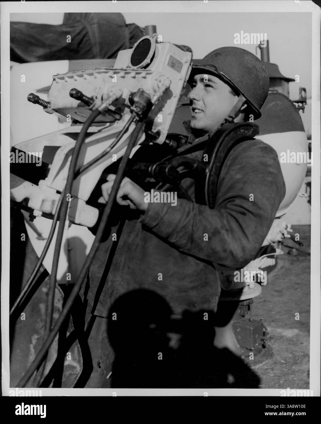 John E. Perry, a seaman first class, served on Greenland Patrol duty ...