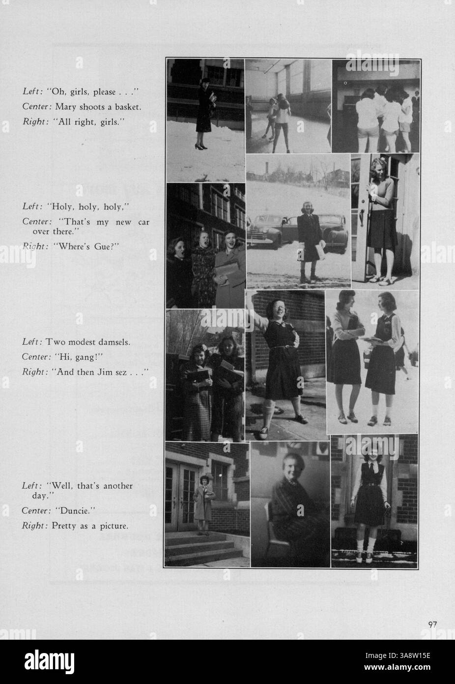 This 1941 yearbook from Northrop Collegiate serves as a comprehensive ...